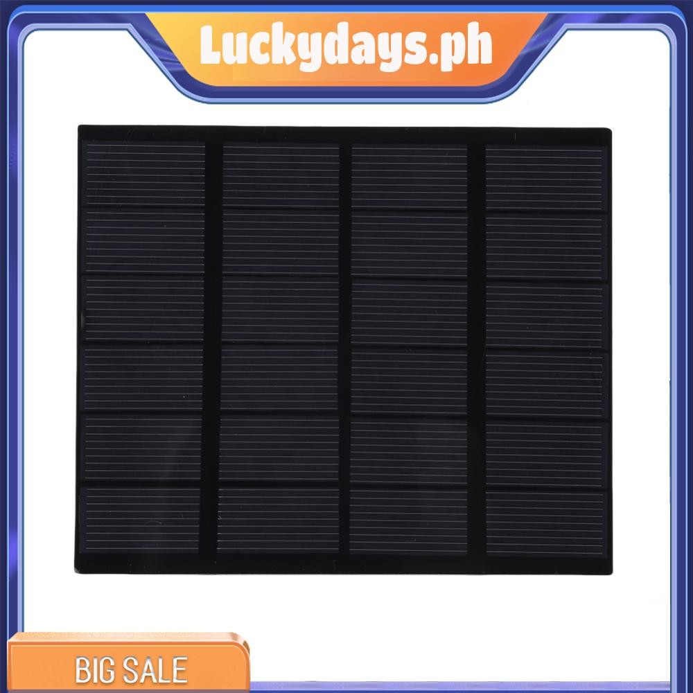 1.5W 6V Mini Solar Panel 110x92mm Polysilicon DIY Solar System Plate ...