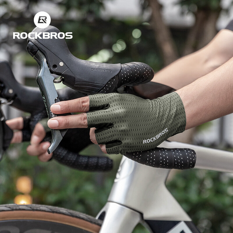 ROCKBROS Bicycle Cycling Glove Full Finger Breathable Anti-slip ...