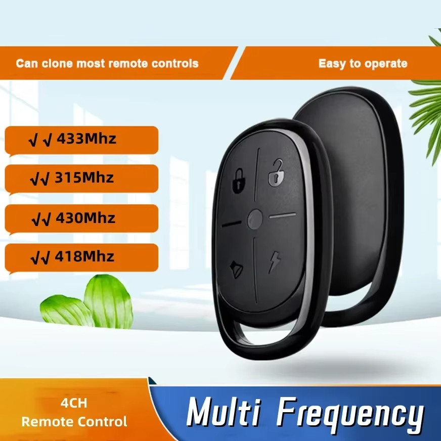 Universal Remote Control 4 Channel Garage Gate 433mhz 315mhz Door ...