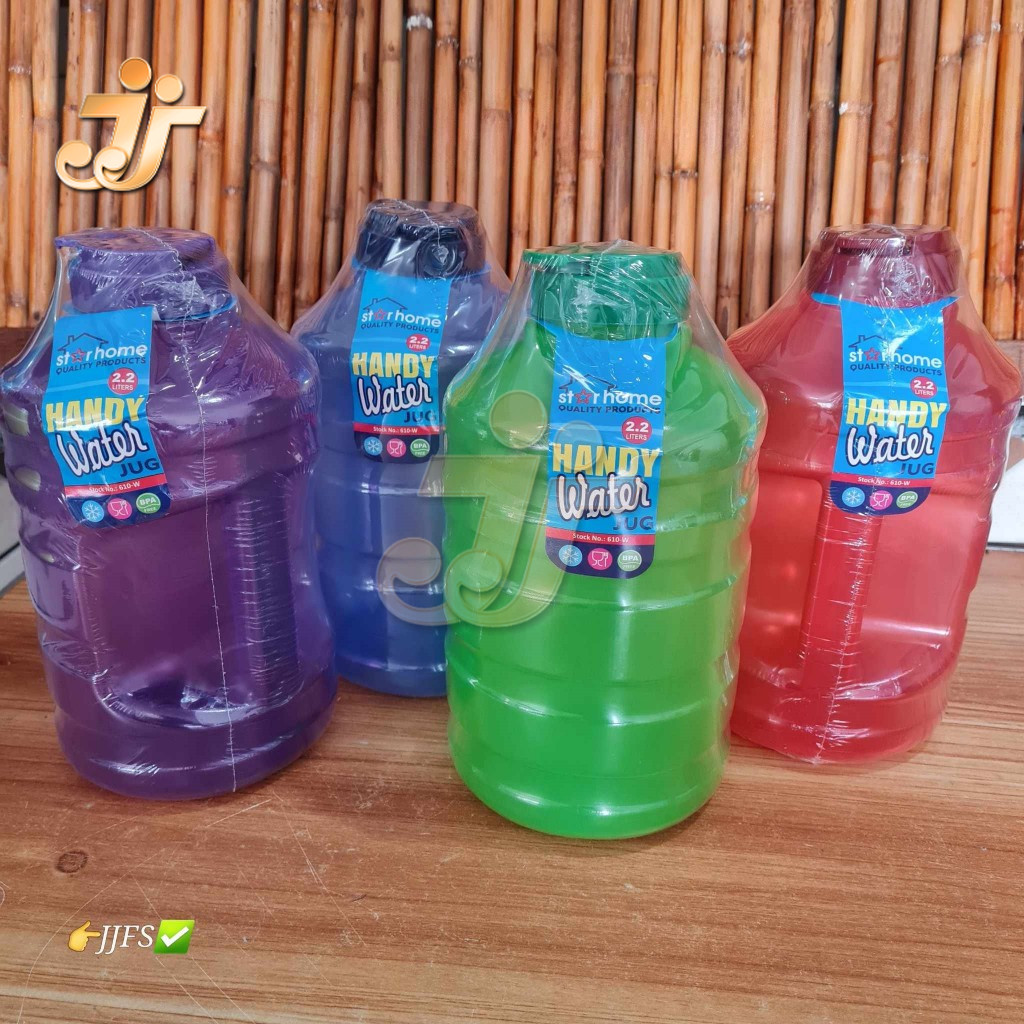 JJFS 2.2L colored handy water jug water bottle | Shopee Philippines