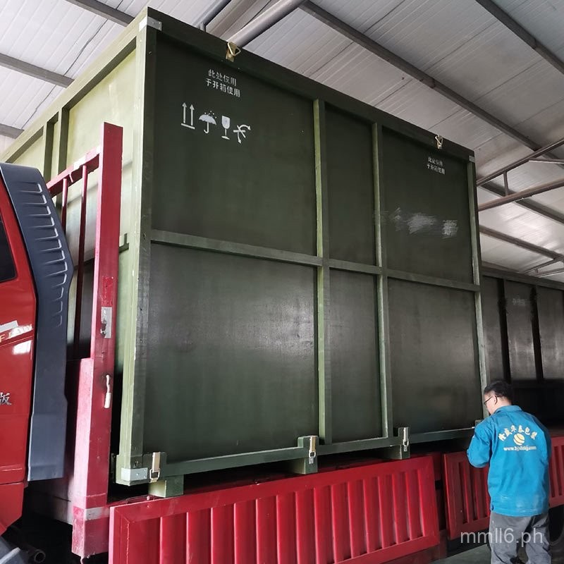 Fumigation-Free Army Green Instrument Logistics Wooden Packing Box ...