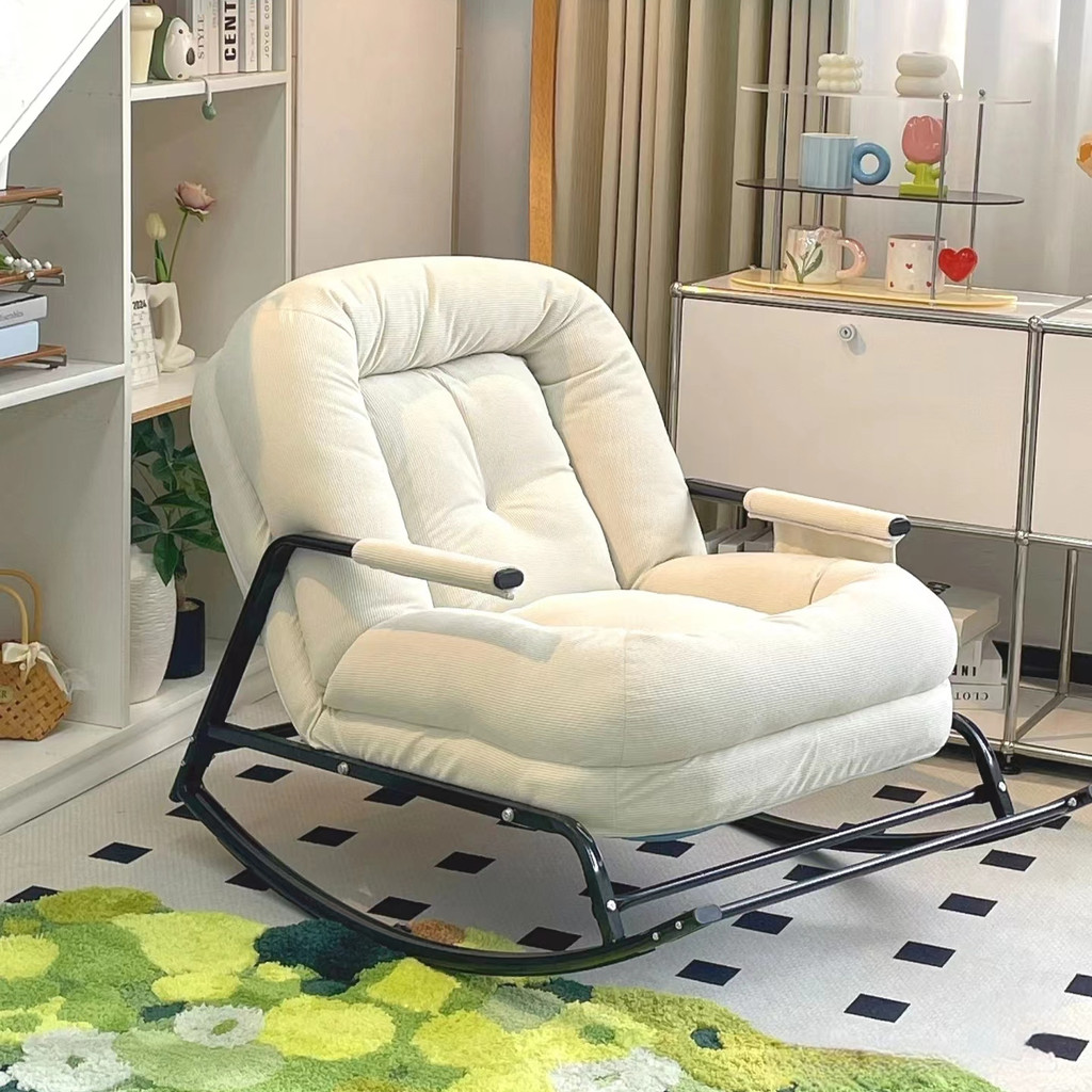 Lazy Rocking Chair Home Balcony Folding Chair Adjustable Bedroom ...