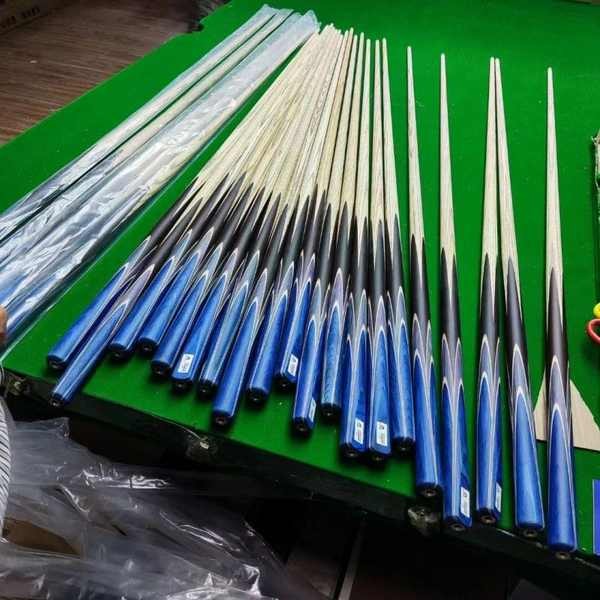 Orbi Blue Small Head Snooker Split Cue Member Cue Extended Billiard Cue ...