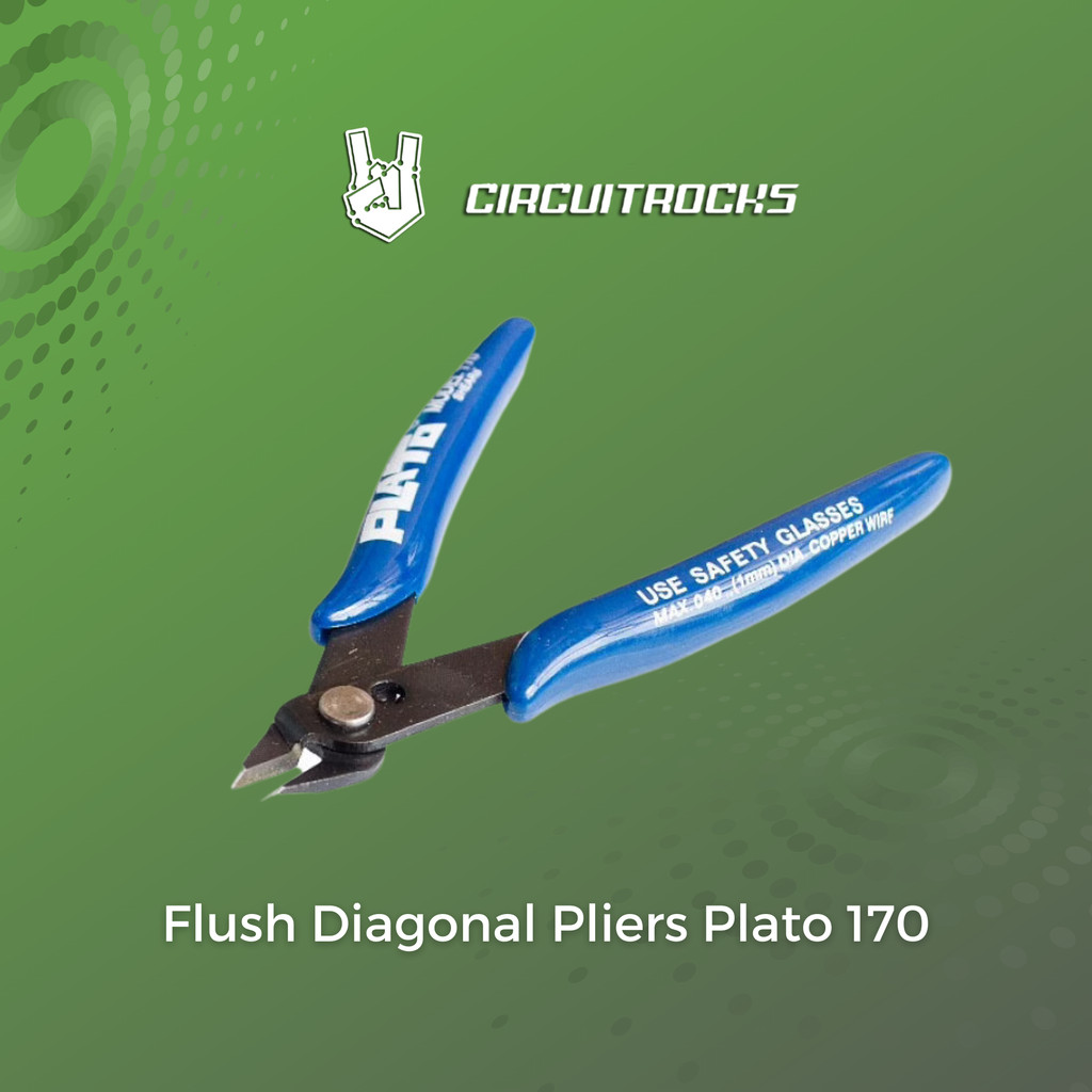 Circuitrocks PLATO 170 Clamp Shear Side Cutter For Diagonal Pliers Side ...