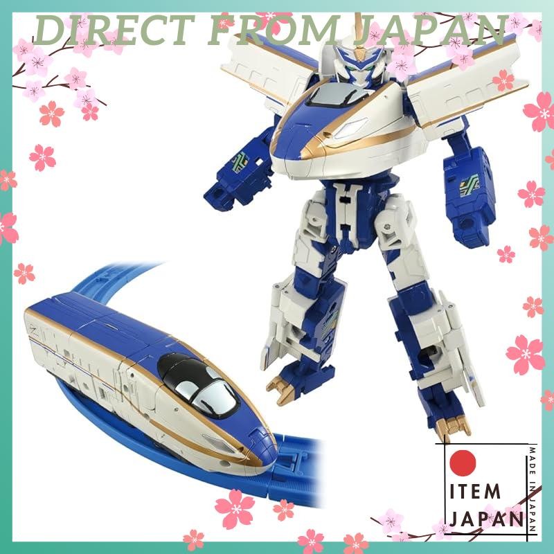 Takara Tomy Plarail Shinkalion CW E7 Kagayaki Train Toy for Ages 3 and up Takara Tomy Plarail ...