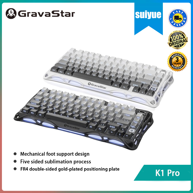 Gravastar K1Pro Mechanical Keyboard Competition Blog Made of Aluminum ...