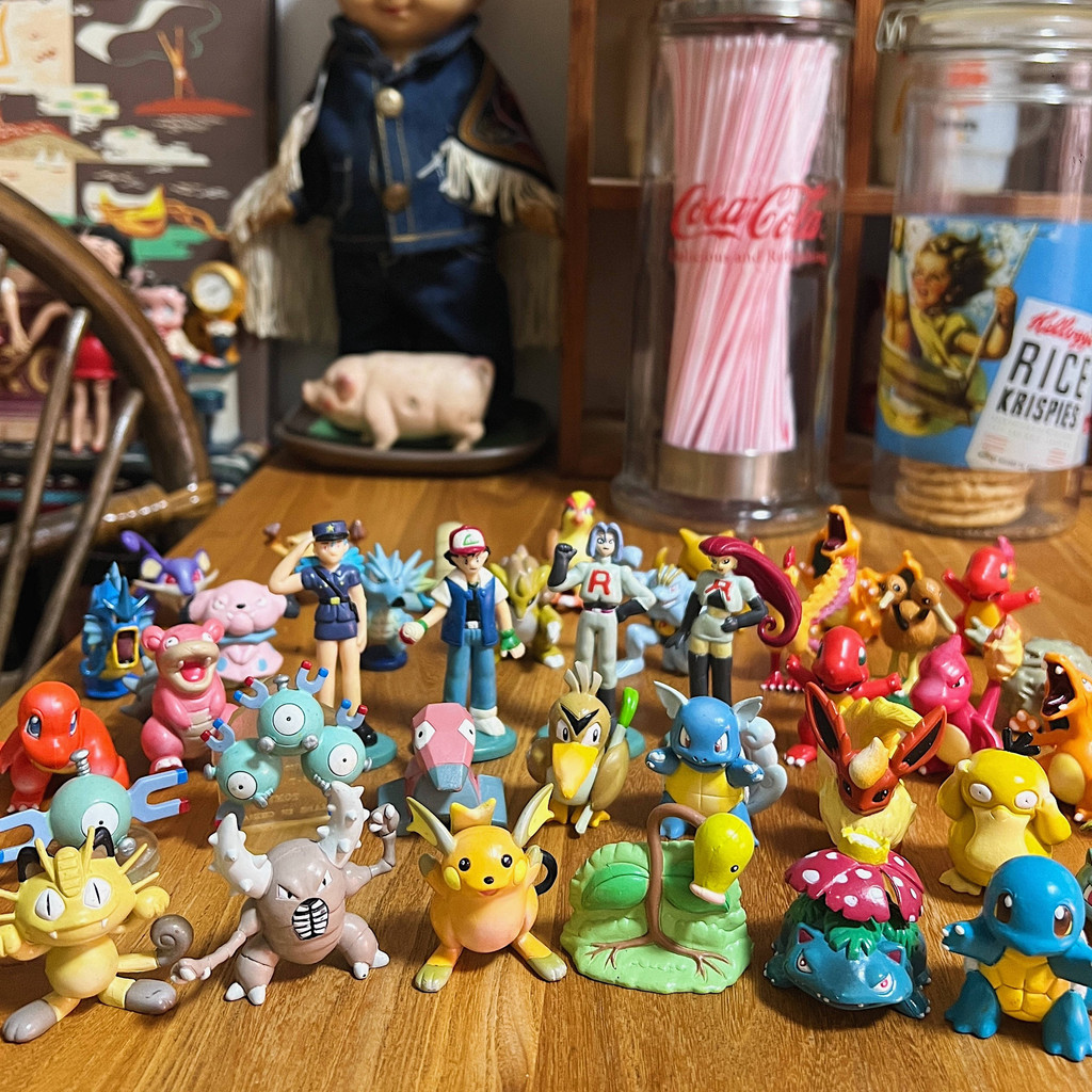 Antique 90s Pokémon Pok mon First Generation MC Figure Ornaments ...
