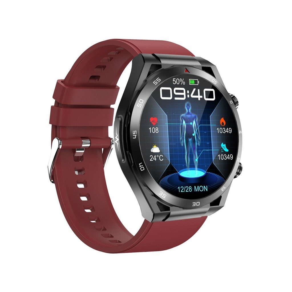New ET450Smart Watch ECG Ecg+Bluetooth Calling Blood Glucose Heart Rate ...