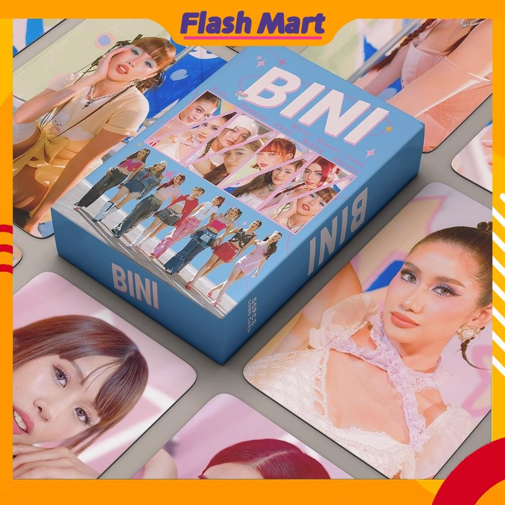 55Pcs/Box BINI LOMO Card Bini PhotoCards Group Album | Shopee Philippines