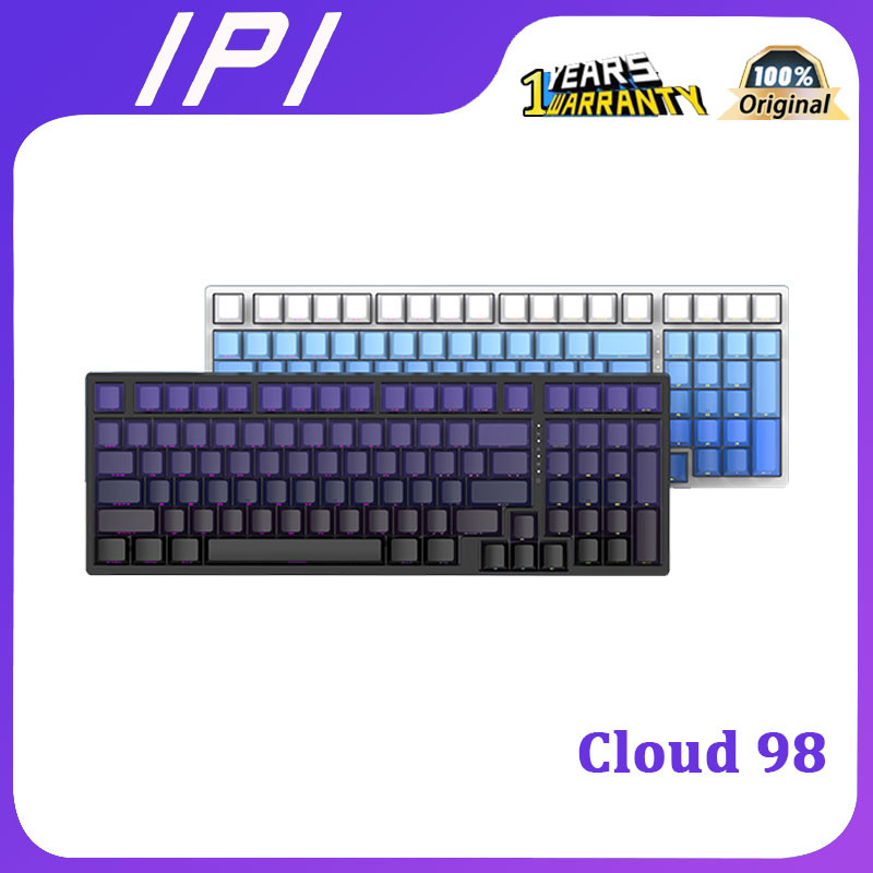 IPI Cloud98 RGB Keyboard Rain and Dew magnetic switch Game Low latency ...