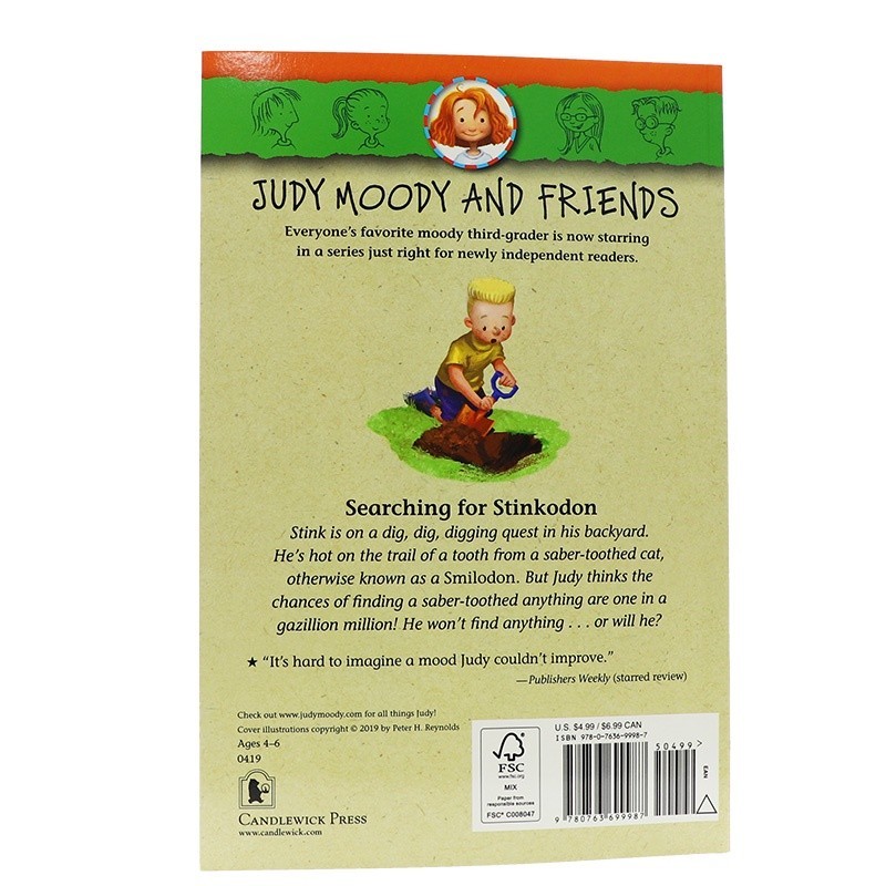 Illustrated English original version Weird little Judy series and her ...