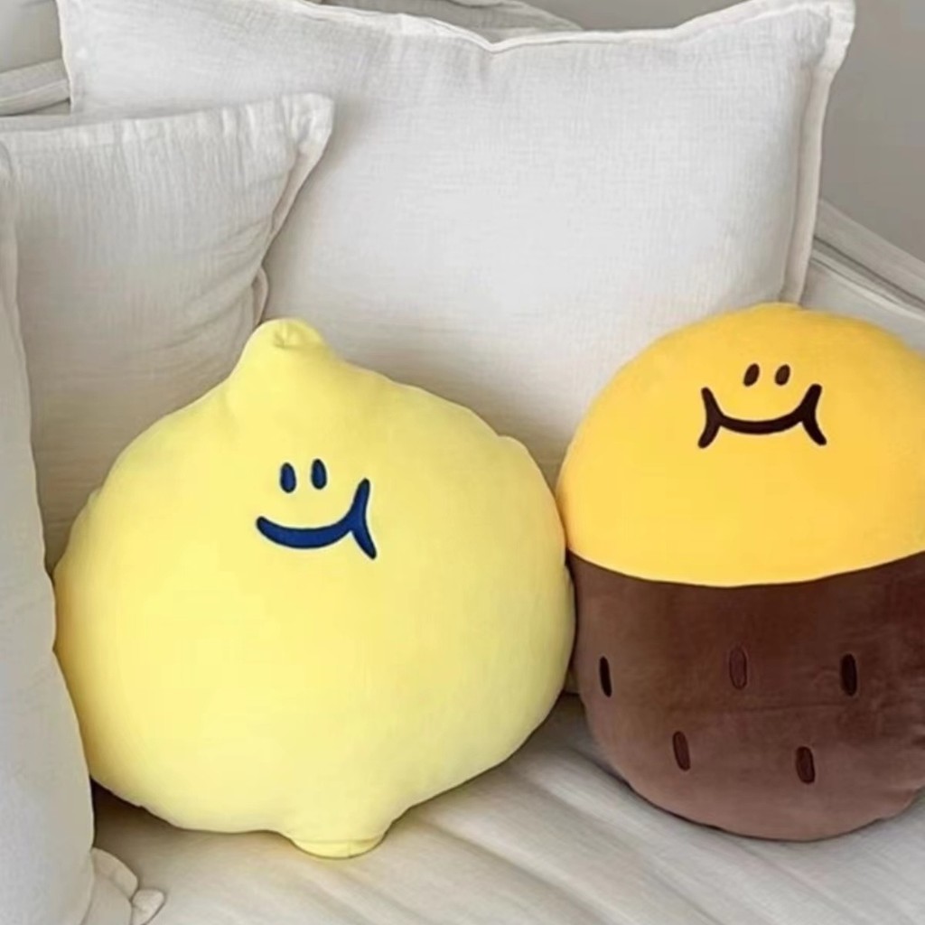 Cute Lemon Pillow Sweet Potato Pillow Plush Toy Student Nap Pillow ...
