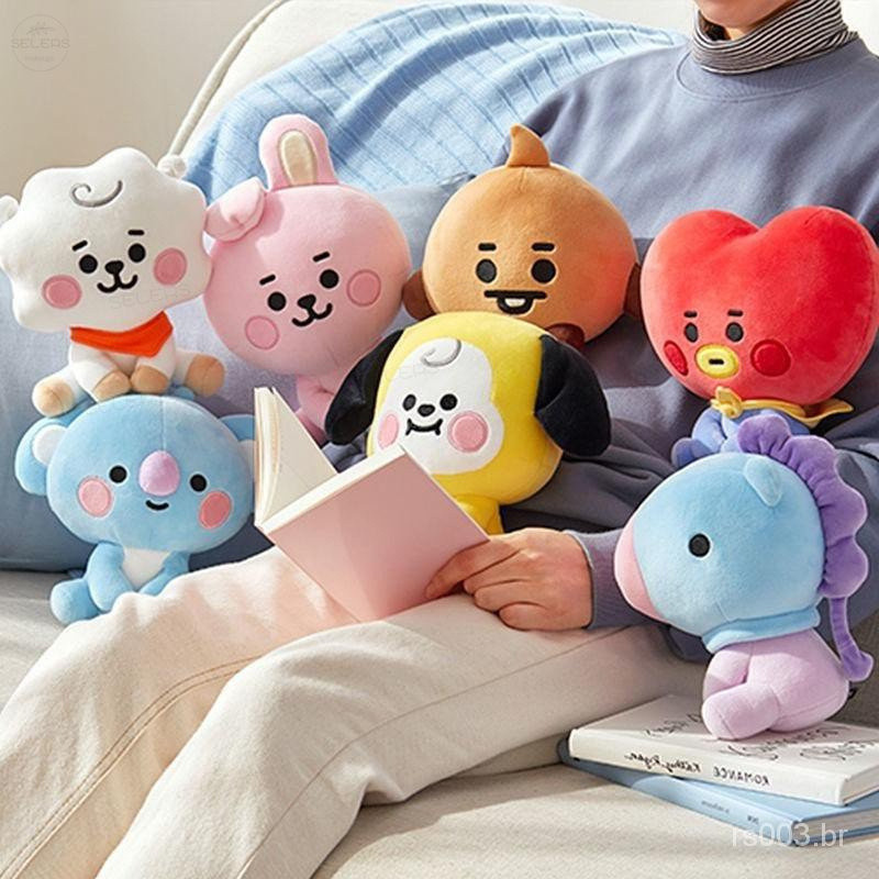 BTS Plush Kpop BT21 Plush BT21 Stuffed Sitting Doll With Warranty Gift ...