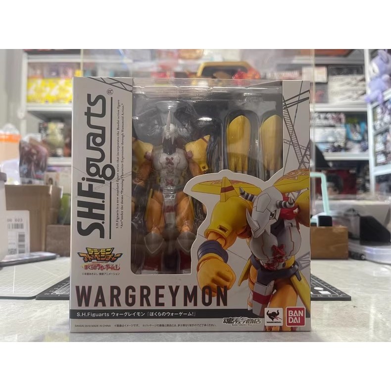 shf Battle Greymon Digimon Digimon Our War Game | Shopee Philippines