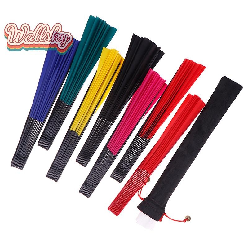 Wallsky> Chinese Martial Arts Kung Fu Fan Tai Chi Dance Fan Plastic ...