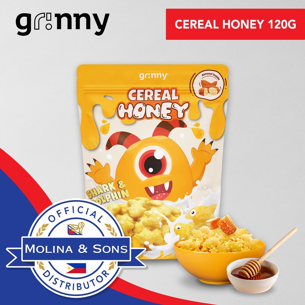 GRINNY CEREAL HONEY 120G | Shopee Philippines