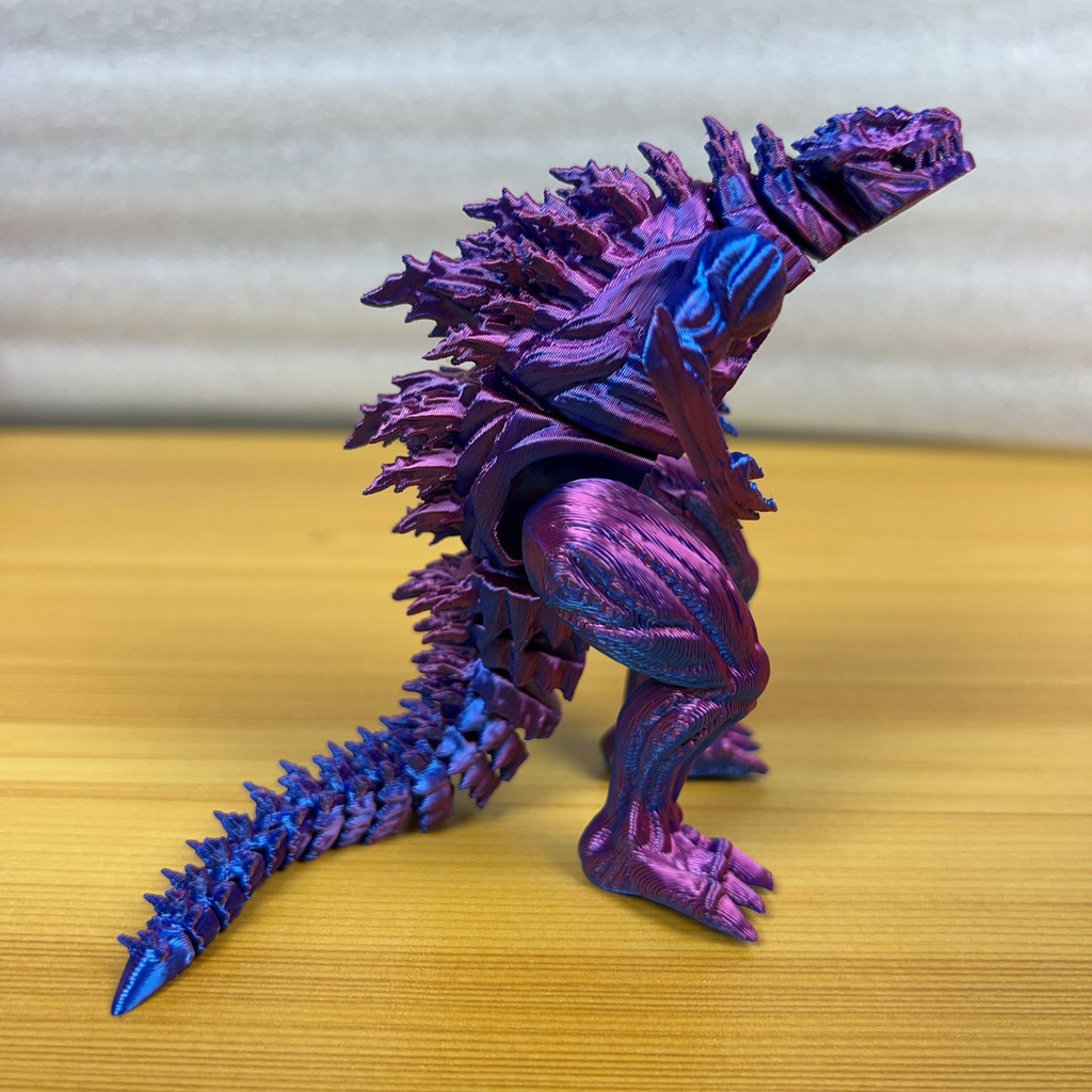 3d Printing Toys Muscle Godzilla Monster 3d Printing Decompression Toys ...