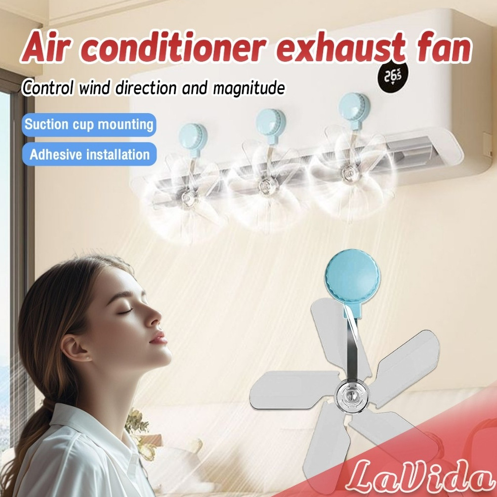 LVD Air Vent Deflector Adjustable Angles Air Conditioner Exhaust Fan ...