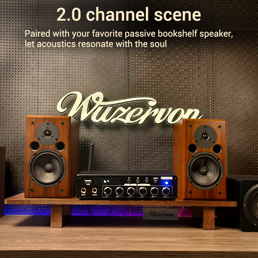 DIYMORE DC 12-24V ZK-A1200 200W High-End Practical Home Theater Ktv BT ...