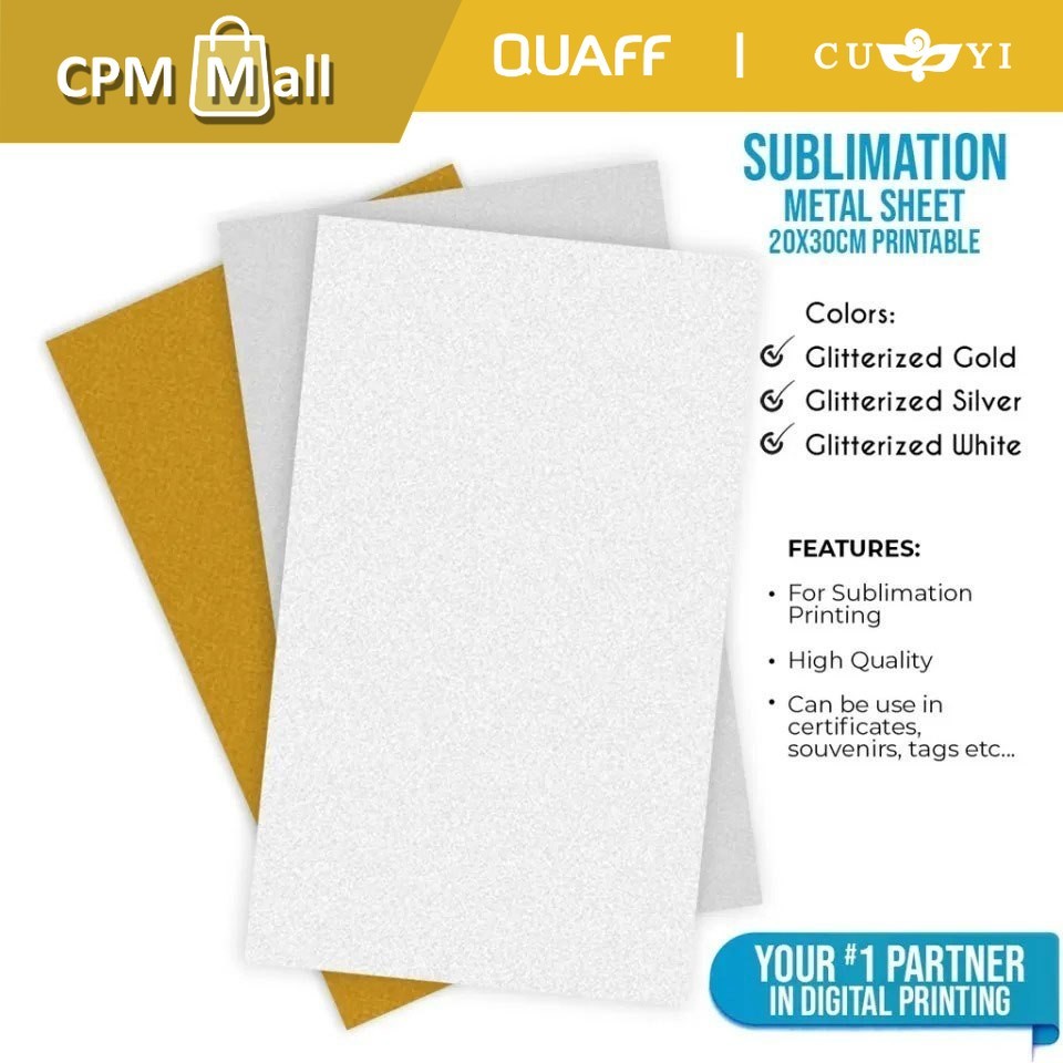 Printable Glitter Metal Sheet Certificates Plaque Awards Sublimation I ...
