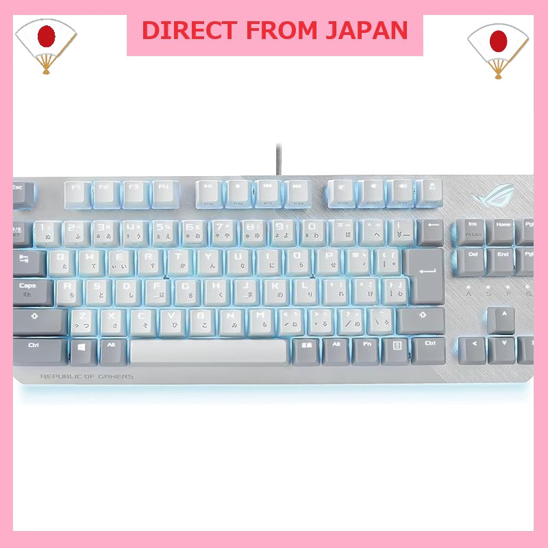 co.jp 】ASUS Gaming Keyboard ROG Strix Scope NX TKL Moonlight White ...