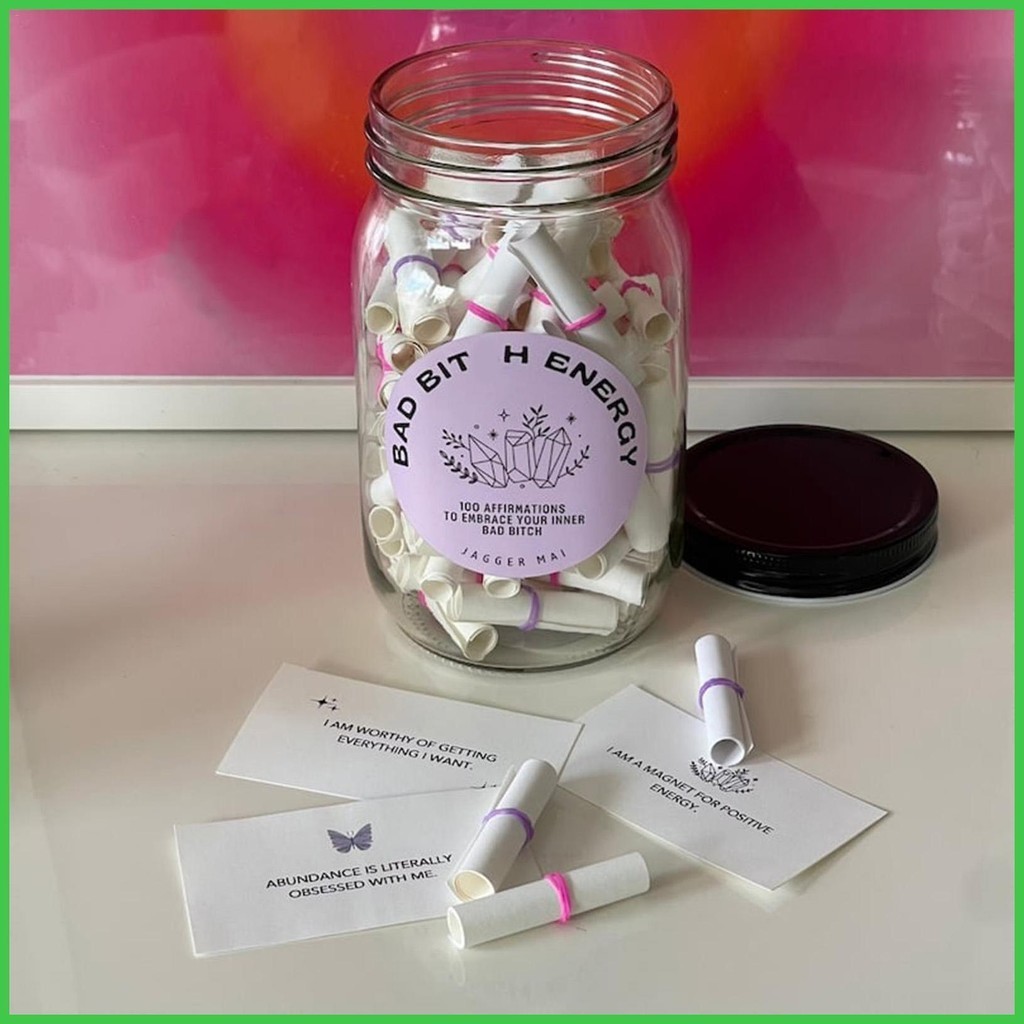 Affirmation Jar Positive Messages in a jar Daily Motivational Quotes ...