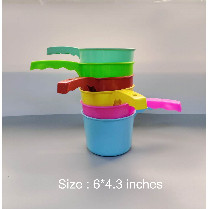 MS Thick Plastic Water Ladle Long Handle Bathing Bailer Water Scoop ...