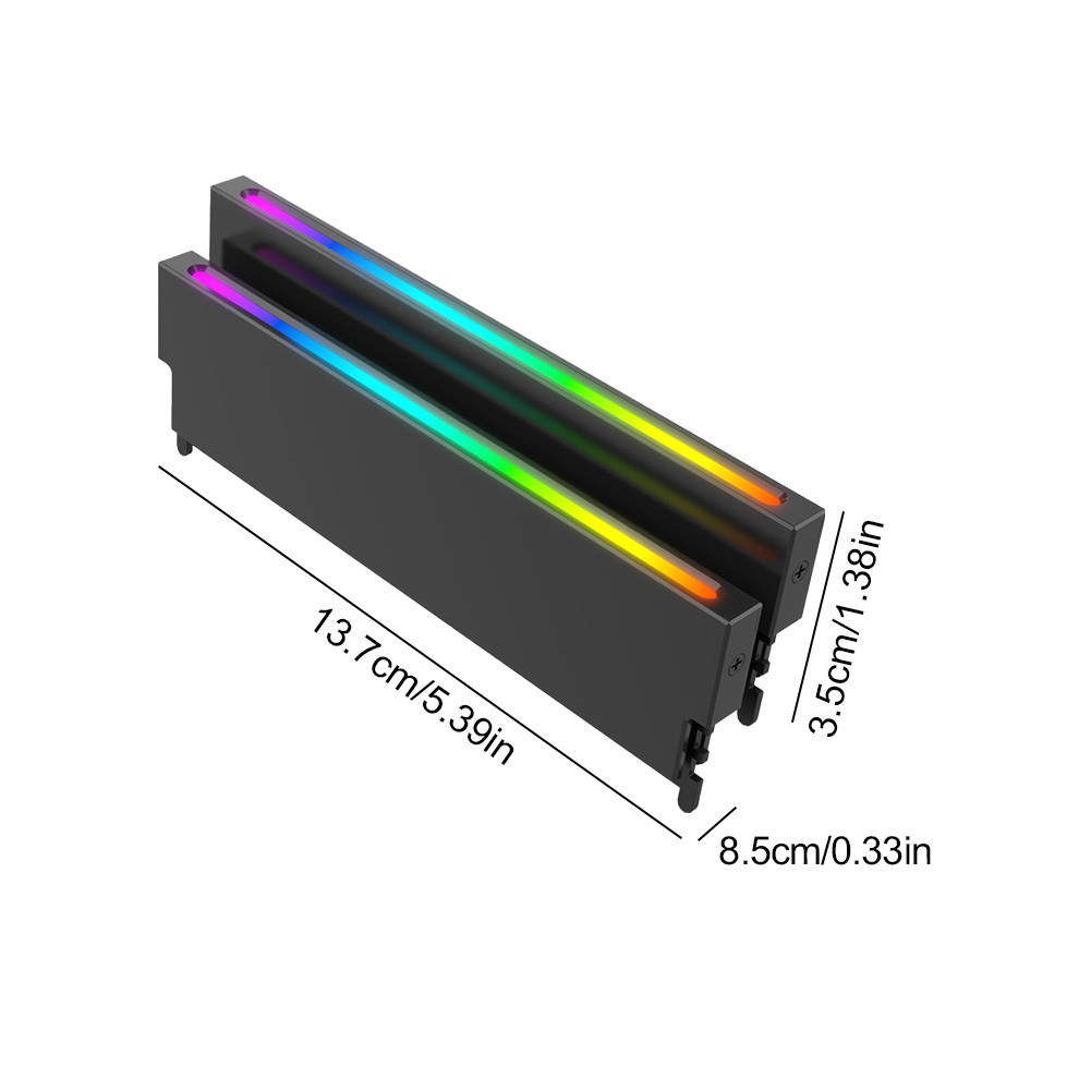 Desktop Computer RAM Heatsink 5V 3PIN ARGB Sync DDR3 DDR4 DDR5 Memory Cooler [avene.ph] | Shopee ...