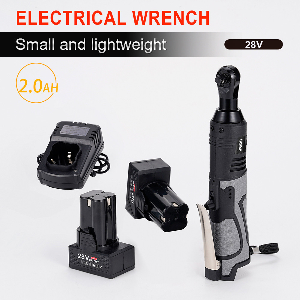 Cordless Electric Impact Wrench Screwdriver 3/8 Right Angle Electric ...
