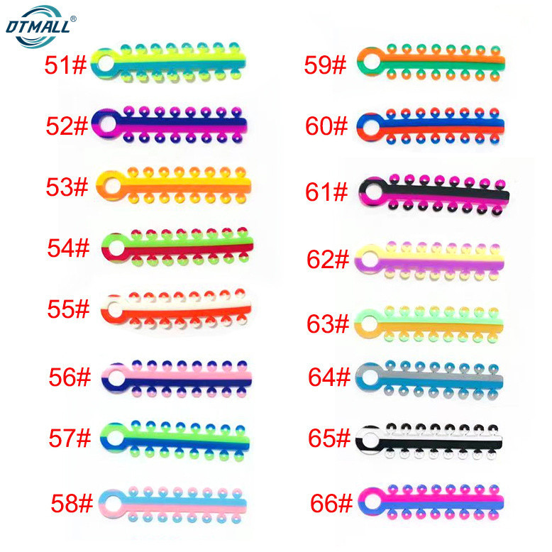 【20Sticks】Two-Color Rubber I Type Tie | Shopee Philippines