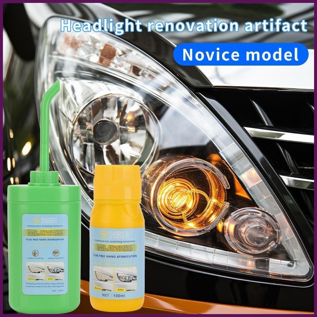 Headlight Renew Kit Car Headlights Restoration Professional Polish ...
