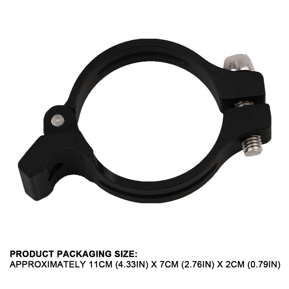 Bike Front Derailleur Braze-On Convertor 34.9mm Clamp Adapter Bike ...