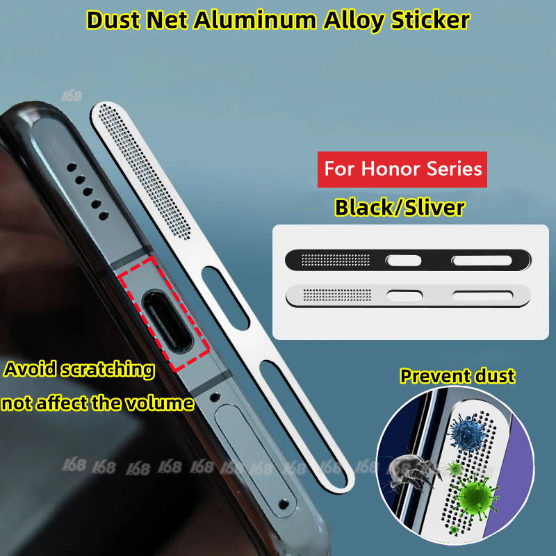 Honor X9b 5G Metal Dustproof Net Stickers New Phone Speaker dust net ...