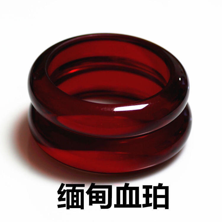 Amber Beeswax Bracelet Female Wine Red Blood Amber Bracelet Magic ...