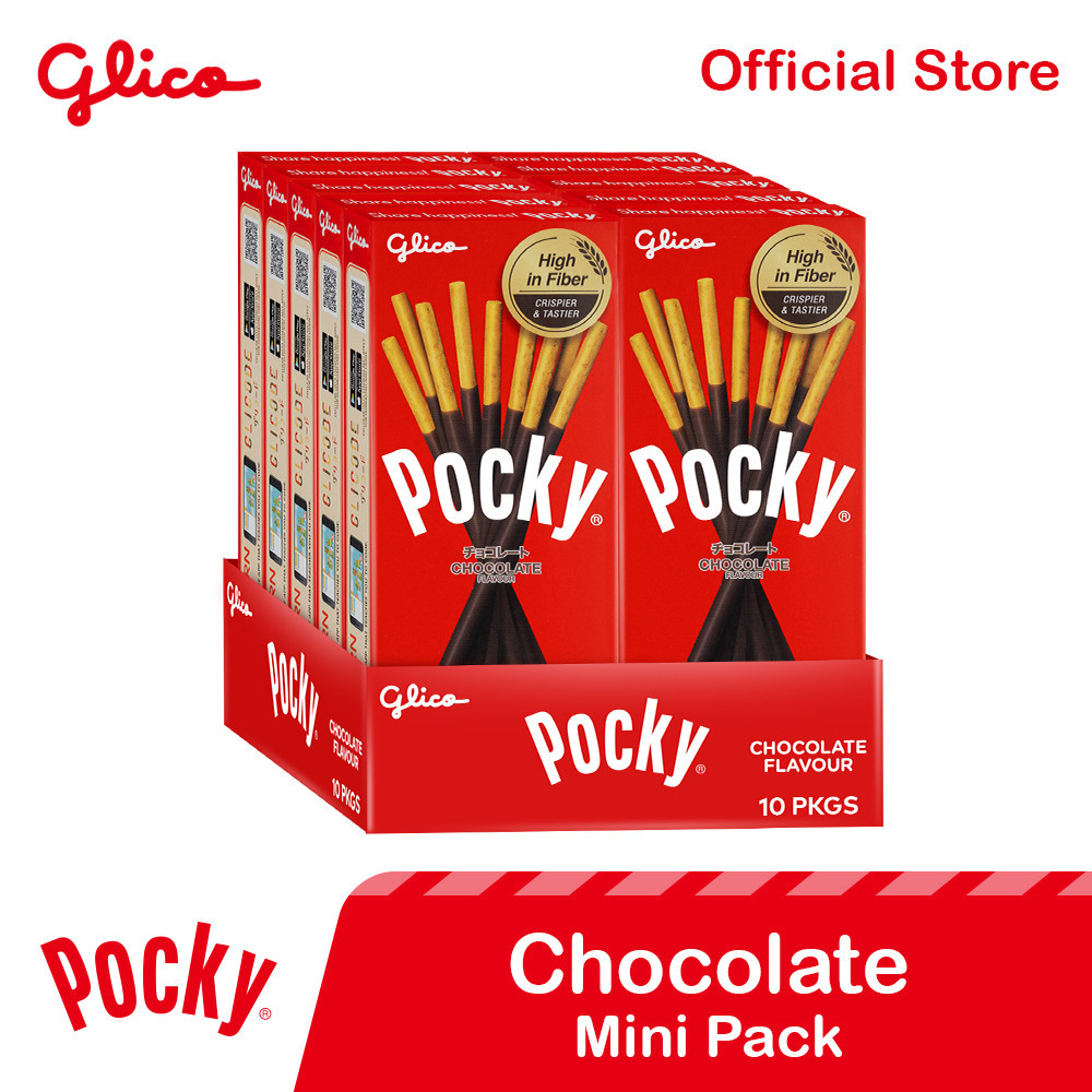 Pocky Chocolate Mini Pack 20g by 10s | Shopee Philippines