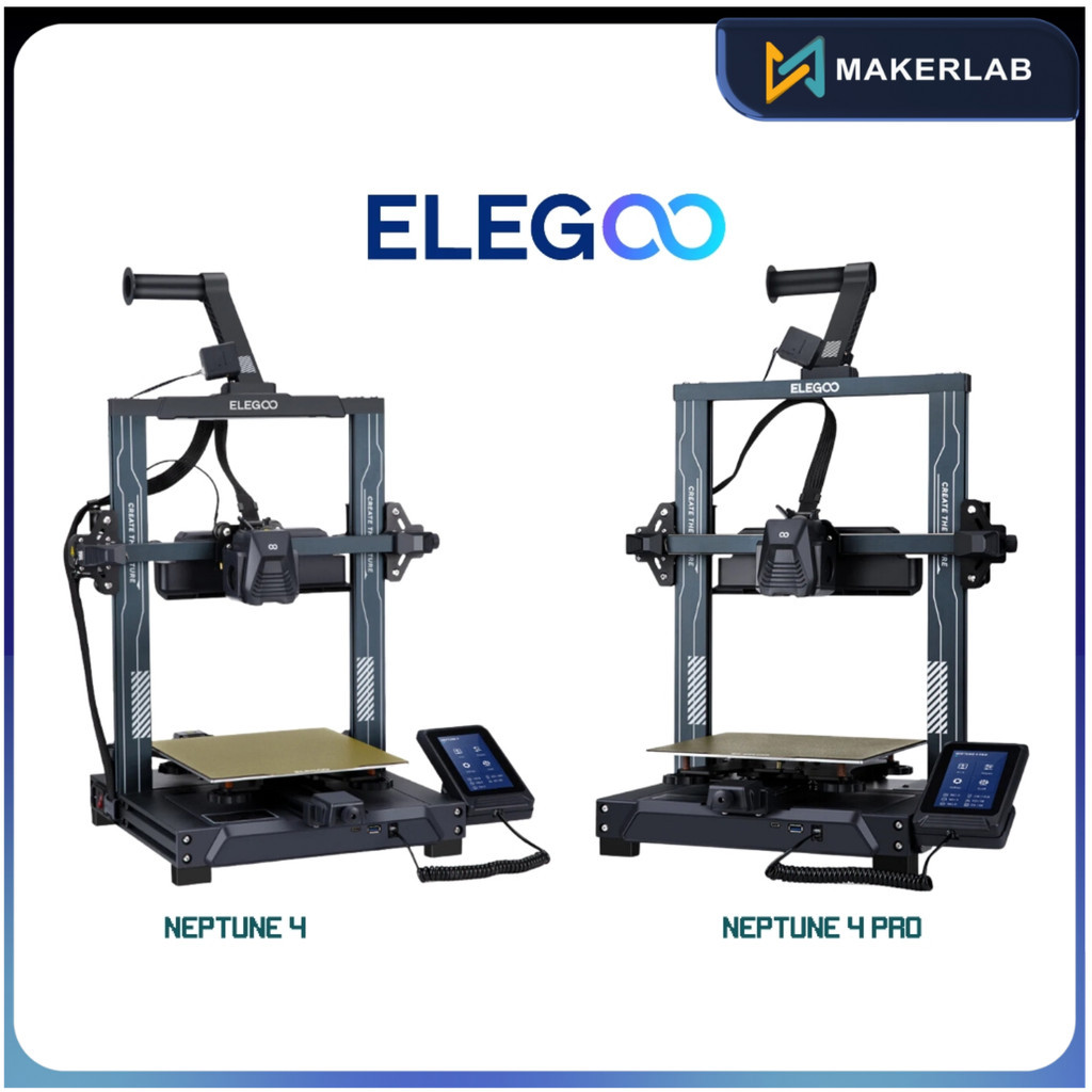 ELEGOO Neptune 4 | Neptune 4 Pro | High-Speed Fast FDM 3D Printer | Shopee Philippines