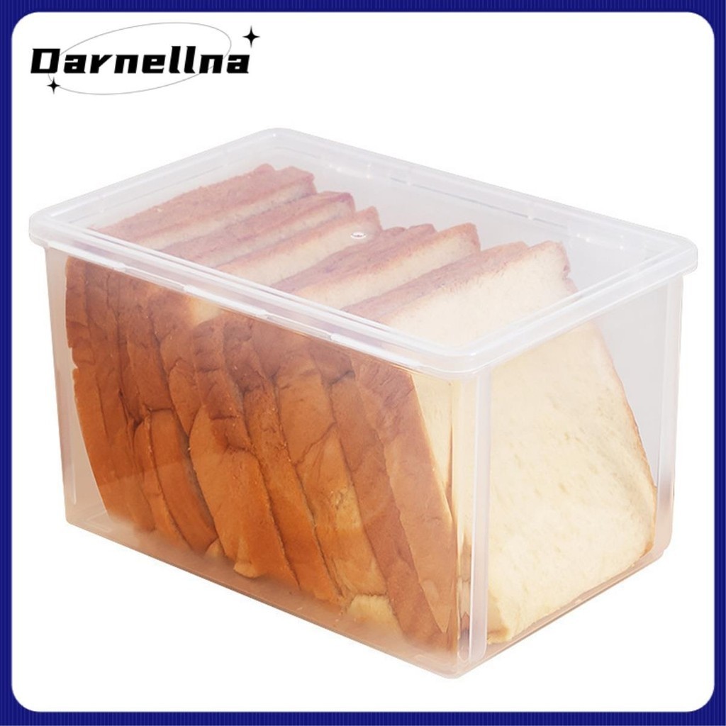 【darnellna】Airtight Bread Storage Containers Bread Storage Box Reusable ...