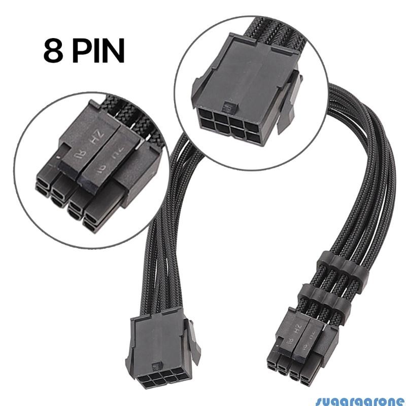 Sugar CPU 8Pin Female to 8 Pin 4+4 Male Mainboard Power Adapter ...