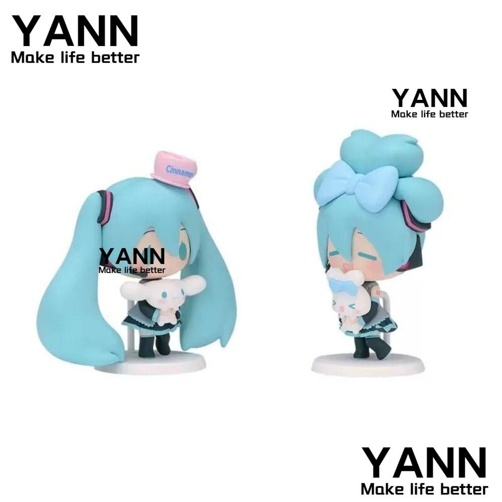 YANN1 Hatsune Miku Figure, Cinnamoroll PVC Q Doll Model, Statue ...