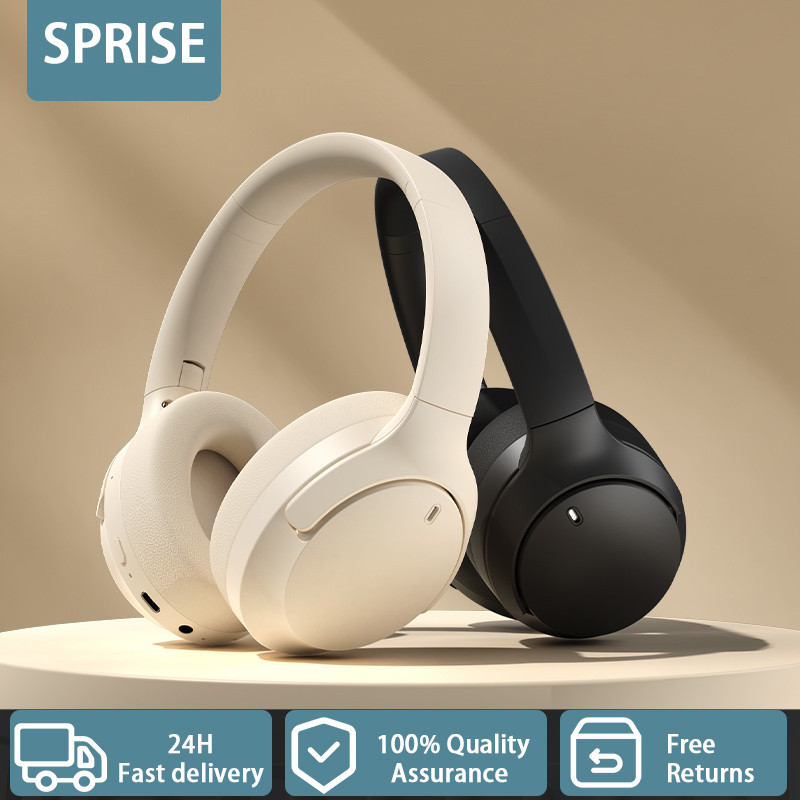 SPRISE NC8 Active Noise Cancellation Bluetooth Headphone Luxury Noise ...