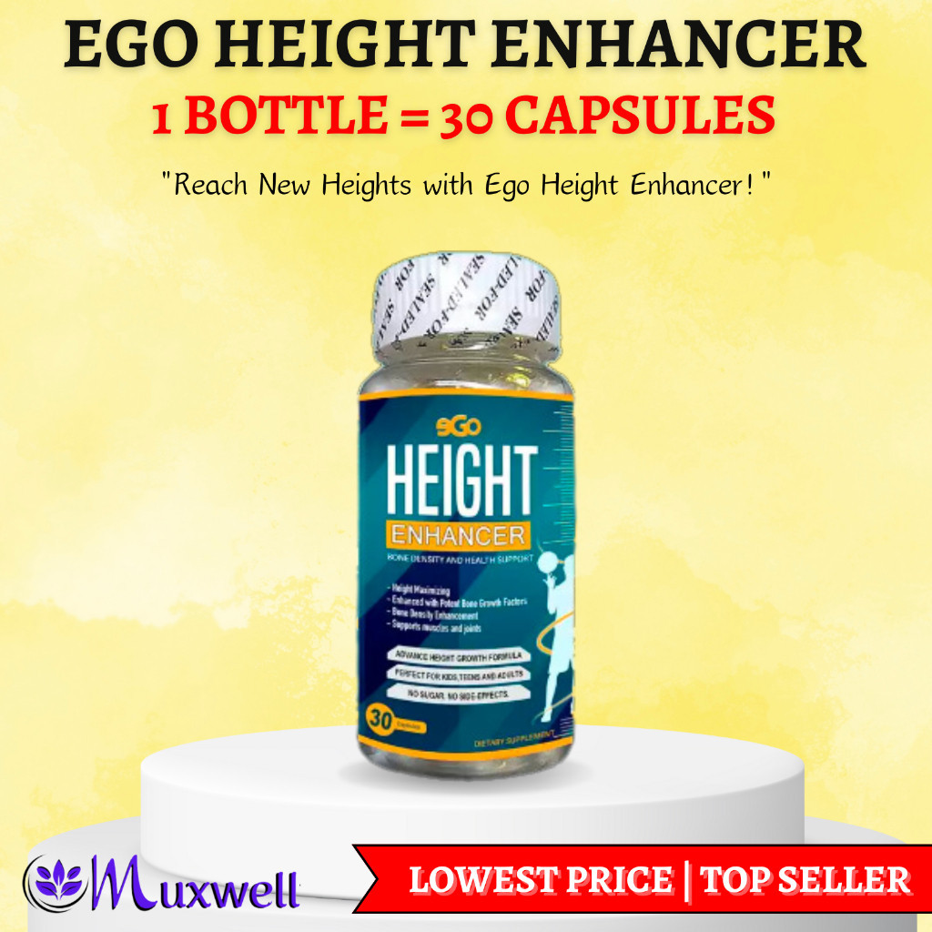 Ego Height Enhancer Boost Natural Growth & Improve Confidence | FDA ...