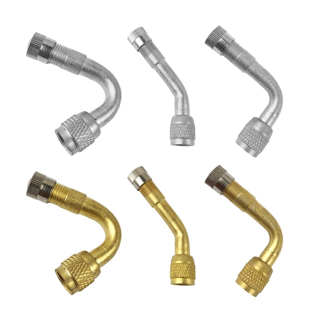 Tire Valve Extension Pole Automobile Tire Valve Adapter with 90-Degree ...