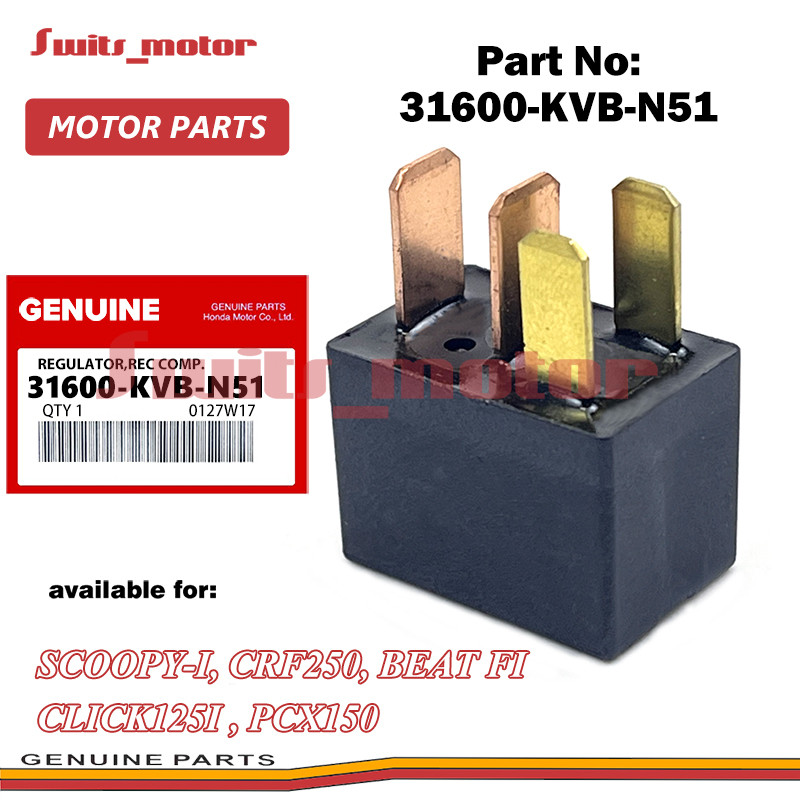 Relay Assy/Starter Relay CLICK125I , PCX150 , SCOOPY-I , CRF250, BEAT ...