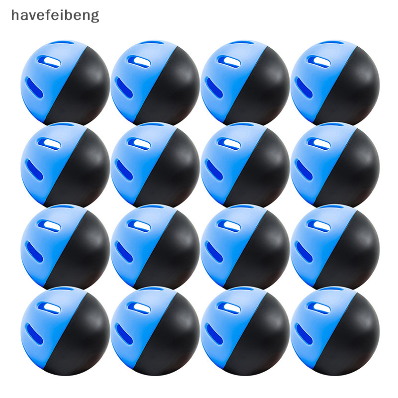 havefeibeng Baseballs Practice Balls Softball Training Plastic 16 Holes ...