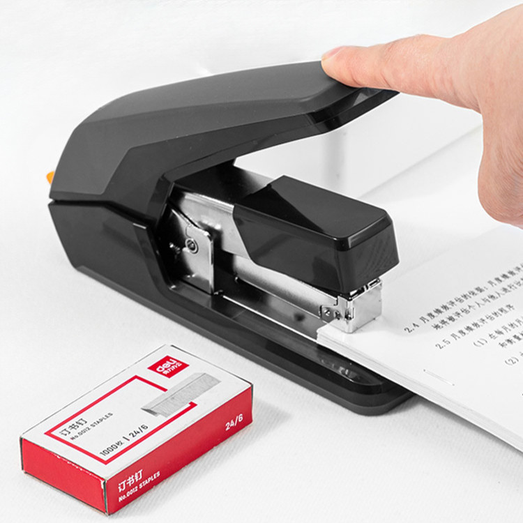 Deli Heavy Duty Stapler School 50 Sheets Labor-Saving Paper Stapler ...