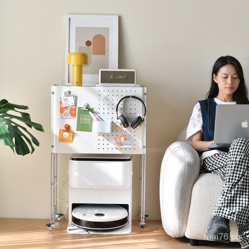 Sweeping Robot Storage Rack Cloud Whale Partner Mobile Sofa Side Table ...