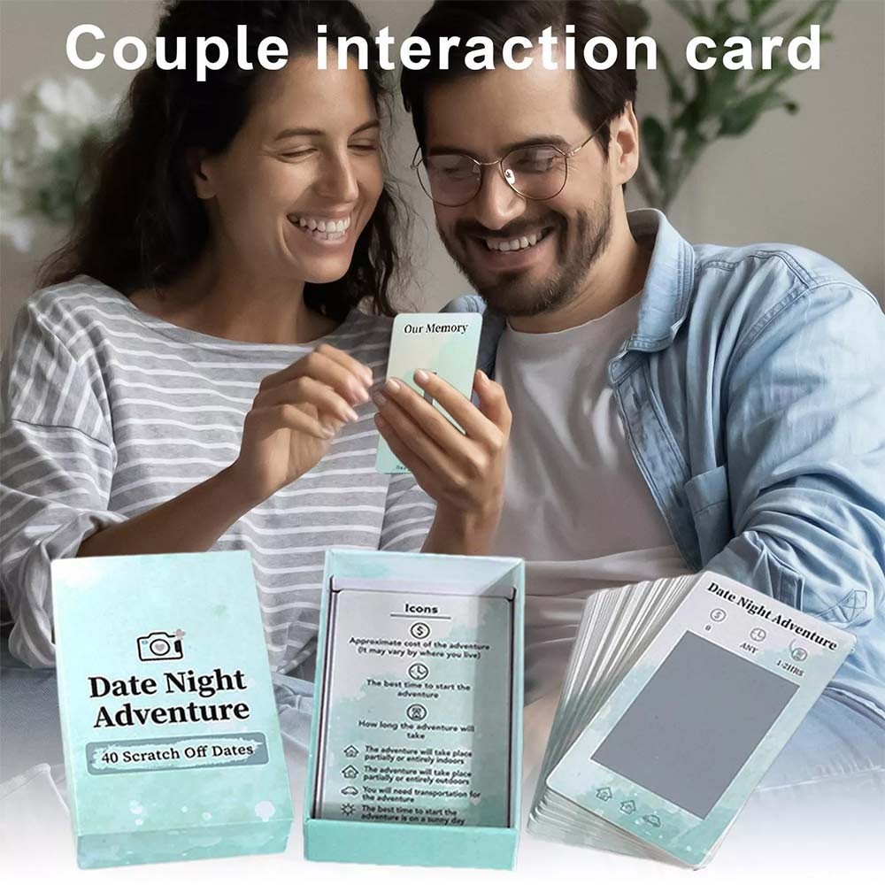 Date Night Adventure Book for Couples - 40 Scratch Off Challenge and ...