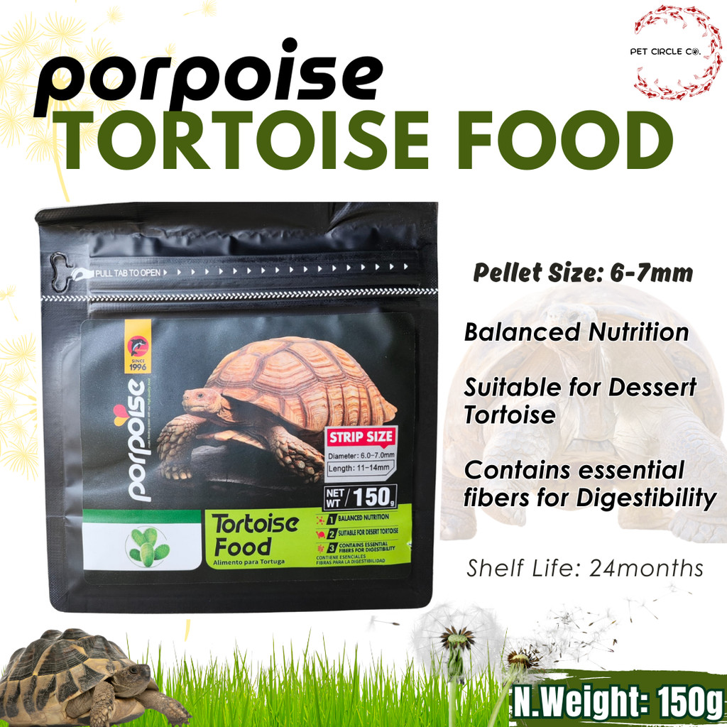Porpoise Tortoise Food Tortoise Feeds 150g | Shopee Philippines