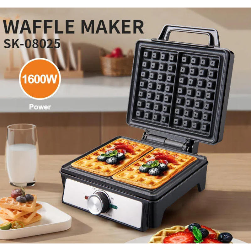 08025 waffle machine single board two piece spit driver bread machine ...