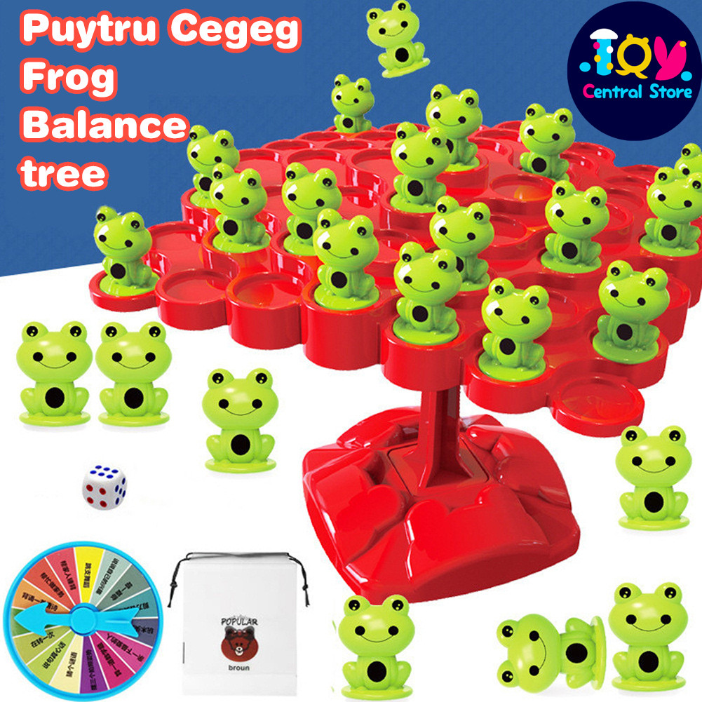 Frog Balance Tree Educational Parent-child Interaction Table Game ...